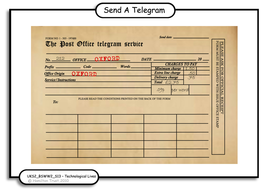 Telegrams | Teaching Resources