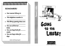 Going to the library | Teaching Resources