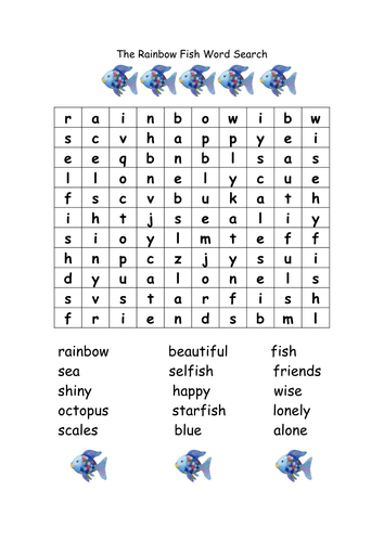 The Rainbow Fish Teaching Resources | Teaching Resources