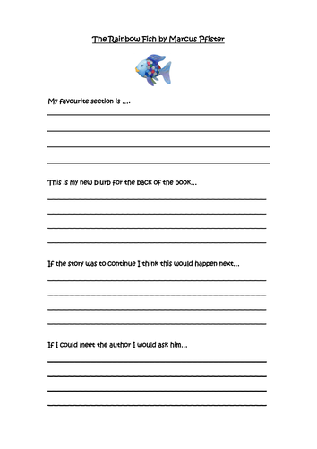 The Rainbow Fish Teaching Resources | Teaching Resources