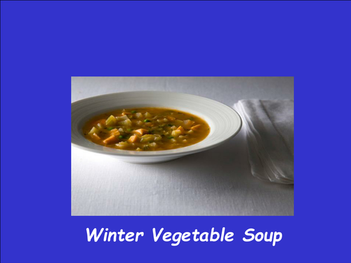 Symbolised Soup recipes - Widgit Symbols | Teaching Resources