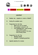 AS Spanish Revision Guide | Teaching Resources