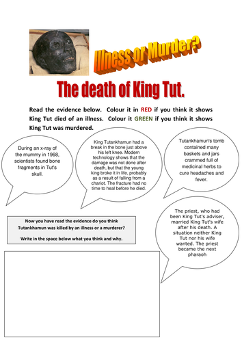Who killed King Tut? | Teaching Resources