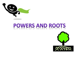 Powers and Roots powerpoint. | Teaching Resources
