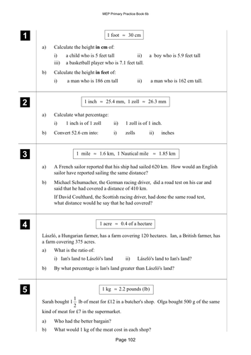 Yr 6 Measure : Lesson 102 | Teaching Resources