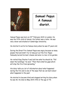 Samuel Pepys Teaching Resources | Teaching Resources