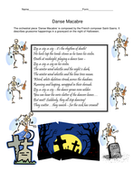Danse Macabre | Teaching Resources