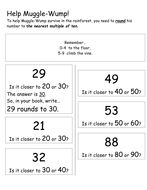 Muggle-Wump Rounding (Roald Dahl) | Teaching Resources