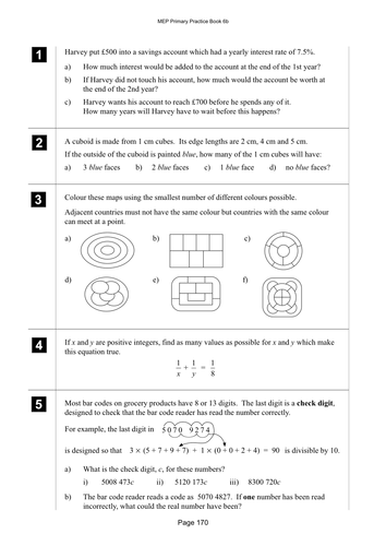 Yr 6 Revision : Lesson 170 | Teaching Resources