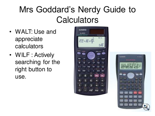 History of calculator development (starter) | Teaching Resources
