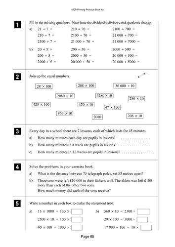 Yr 4 Revision : Lesson 65 | Teaching Resources