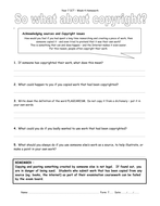 Homework sheet - copyright | Teaching Resources