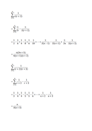 Summing finite series using method of differences | Teaching Resources