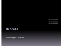 KS3 Post-1914 Play (Dracula) | Teaching Resources