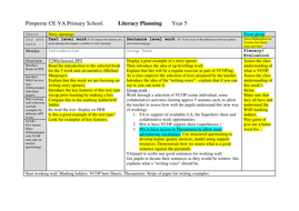 First full week of Big Write | Teaching Resources