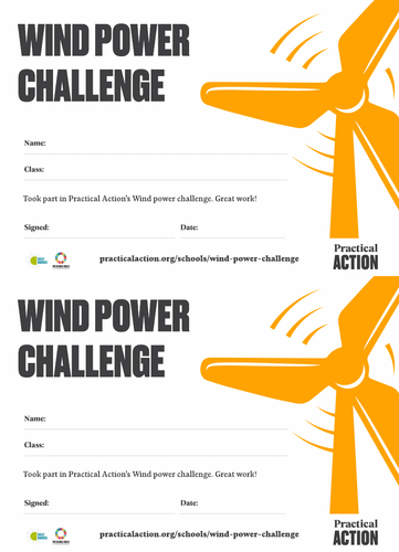 The Wind power challenge - STEM challenge | Teaching Resources