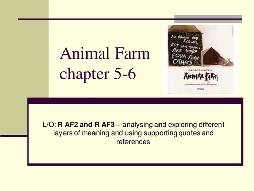 Animal Farm | Teaching Resources