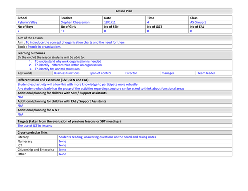 Lesson Plan 1, Video and Interactive Slides | Teaching Resources