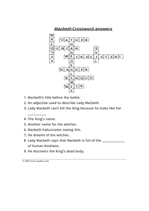 Macbeth Literature SoW and Activities Part 1 by charishunn - UK ...