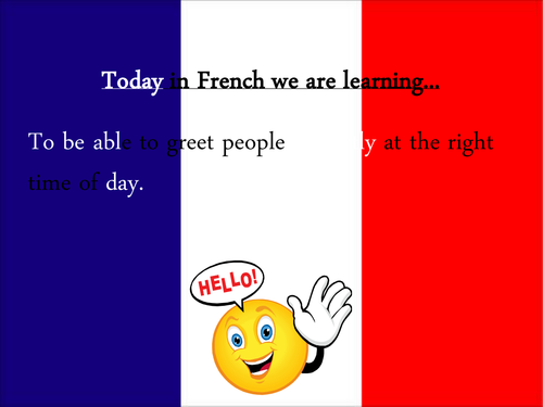 French Greetings | Teaching Resources