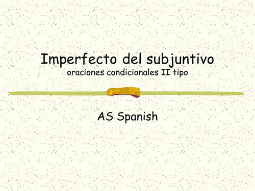 El imperfecto de subjuntivo | Teaching Resources