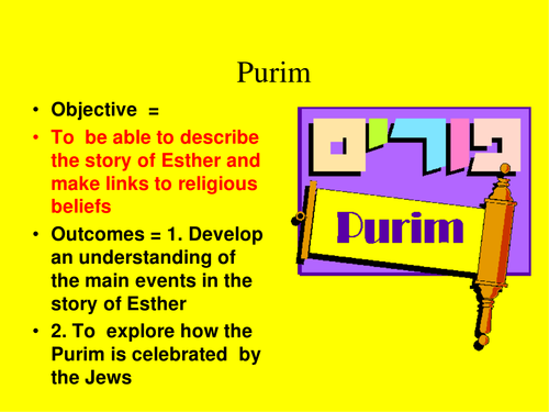 Purim and Esther | Teaching Resources