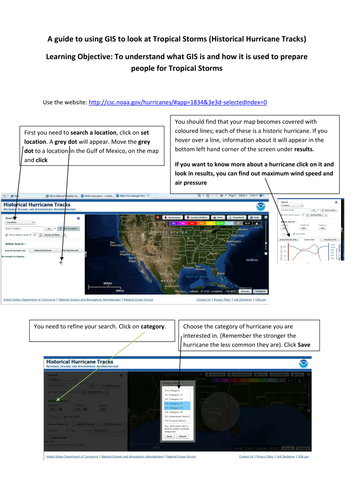 Using GIS to prepare for Tropical Storms | Teaching Resources