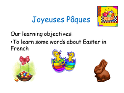 Joyeuses Pâques | Teaching Resources