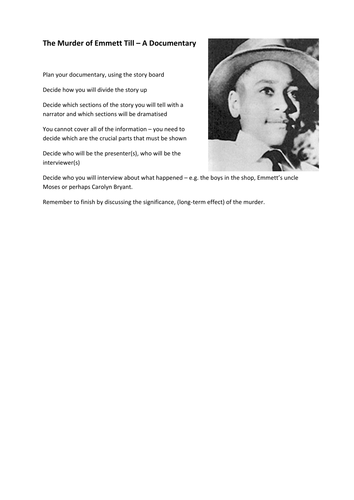 The Murder of Emmett Till | Teaching Resources