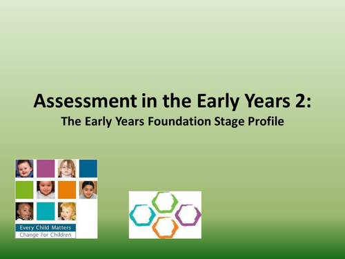 EYFS Profile parent workshop | Teaching Resources