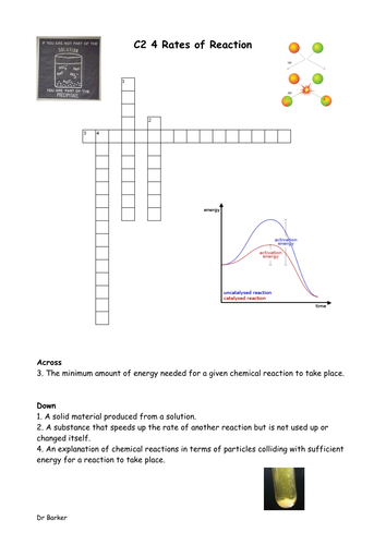 AQA C2 Additional chemistry revision crosswords | Teaching Resources