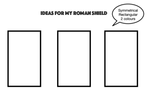 Roman Shields - Ideas for Making | Teaching Resources