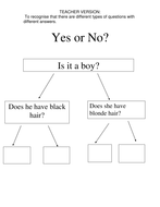 Yes/No diagrams ICT | Teaching Resources