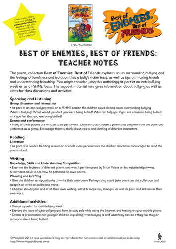 Bullying and Friendship | Teaching Resources