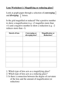 Introduction to Lenses | Teaching Resources