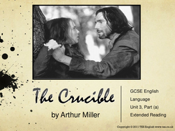 The Crucible: Character, Themes and Language | Teaching Resources