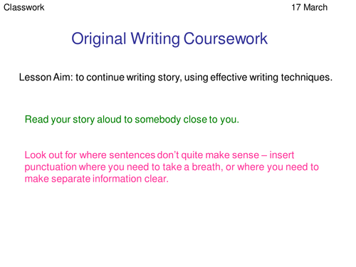 Poetry based Creative SOW for 2013 submission | Teaching Resources