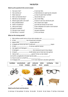 Dutch worksheet 1 | Teaching Resources