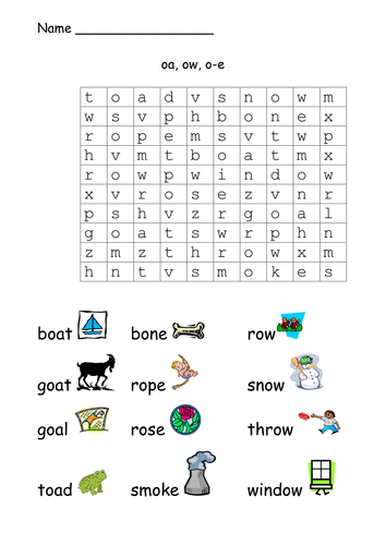 More Phonic Word Searches by cariad2 - UK Teaching Resources - TES