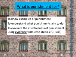 Types of Punishment | Teaching Resources