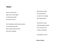 Comparing poetry : 'Pike' and 'Trout' | Teaching Resources