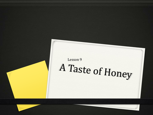 A Taste of Honey GCSE SOW | Teaching Resources
