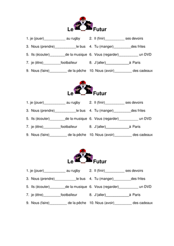 le futur en français | Teaching Resources