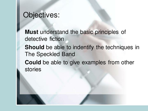 Detective Fiction: Sherlock Holmes | Teaching Resources