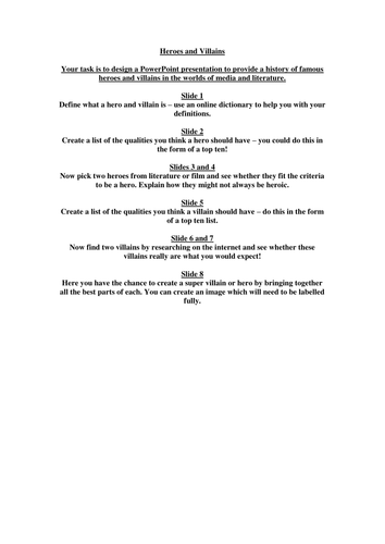 Year 7 Narrative Writing Scheme of Work | Teaching Resources