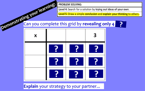Missing Multipliers - NRICH activity | Teaching Resources