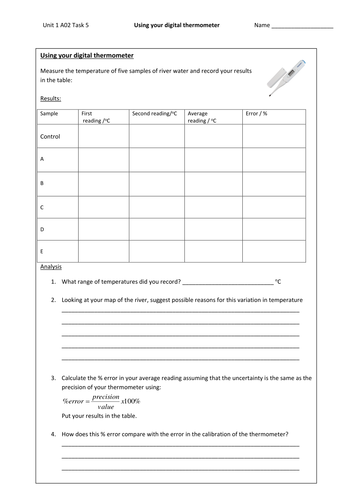 Unit 1 A03 OCR Nationals (2) Science | Teaching Resources