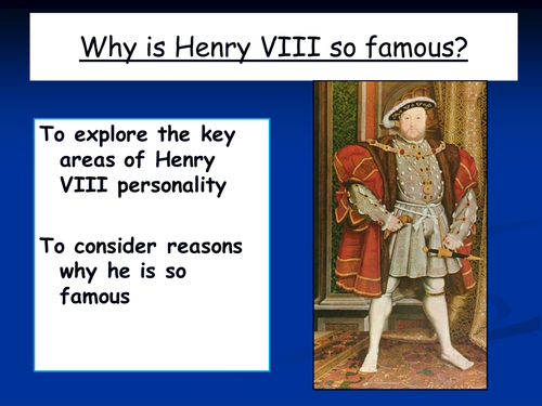 Henry VIII by leighbee23 - Teaching Resources - TES