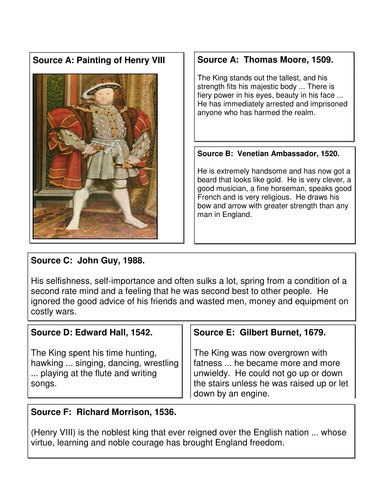 Henry VIII by leighbee23 - Teaching Resources - TES