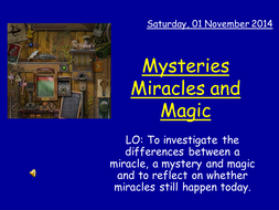 Miracles, mysteries and magic | Teaching Resources